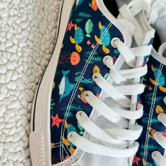 CUSTOM THREAD | Shoes | Custom Thread Marine Life Shoes | Poshmark